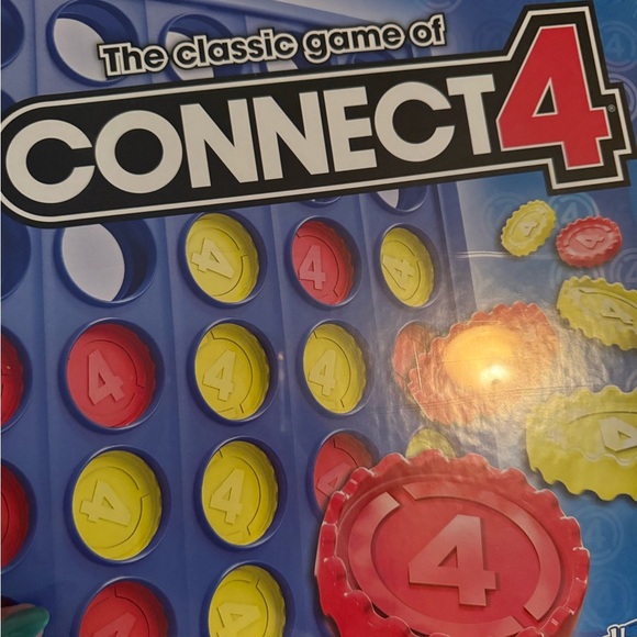 Hasbro | Toys | Hasbro Connect 4 Game Red Yellow Blue | Poshmark
